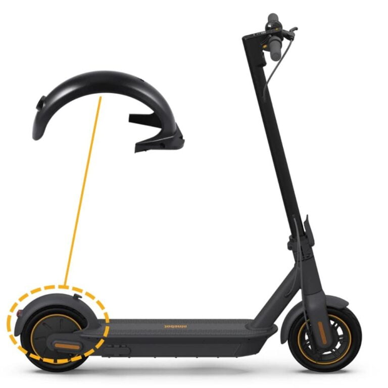 Ninebot G30 Max paspirtuko galinis purvasaugis - noPedals.lt